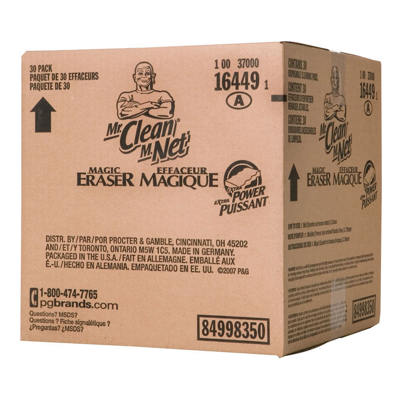 MR. CLEAN extra power magic eraser sponge 30 units – Rally Distributors ...