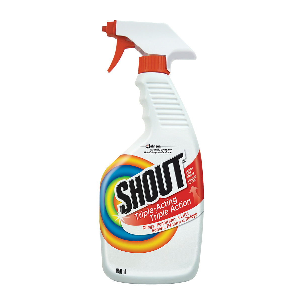 SHOUT tripel action laundry stain remover – Rally Distributors Inc.
